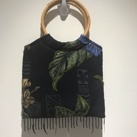 Bags | Handmade In Indonesia Embroidered Purse | Poshmark